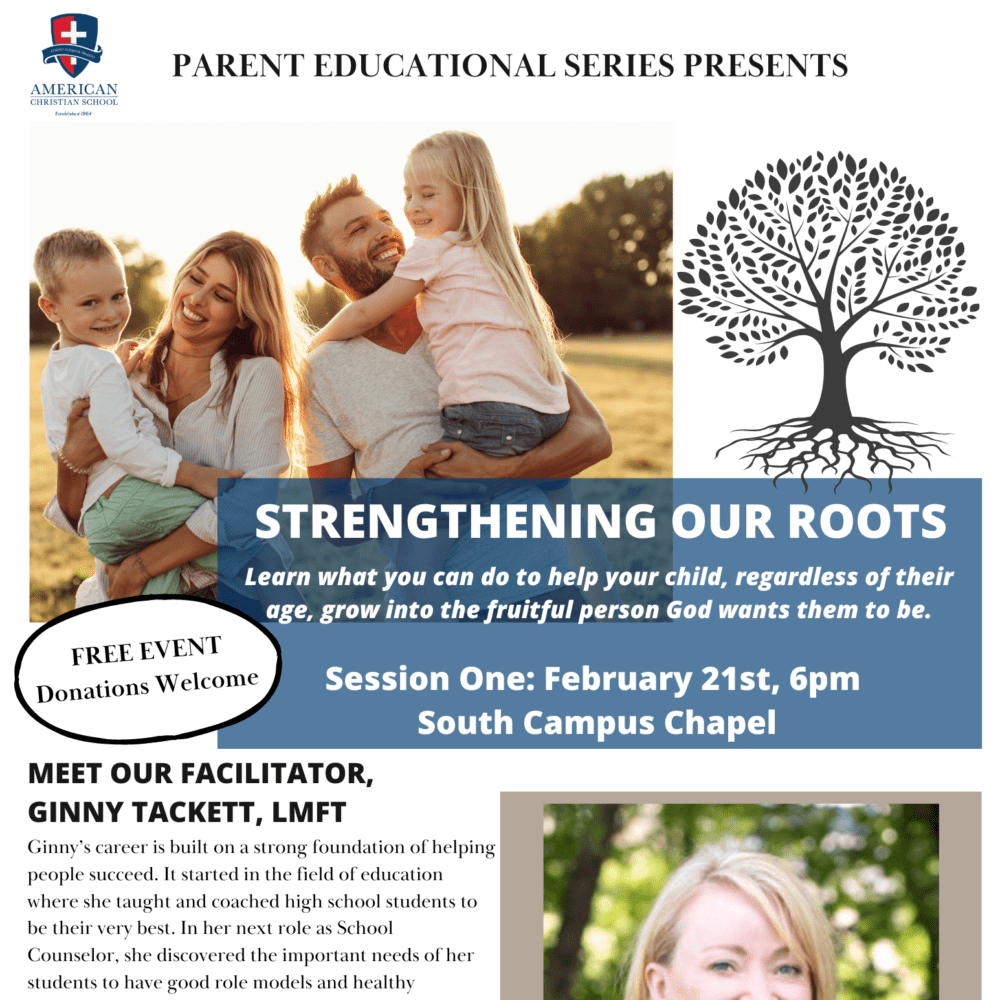 Parent Educational Series | American Christian School