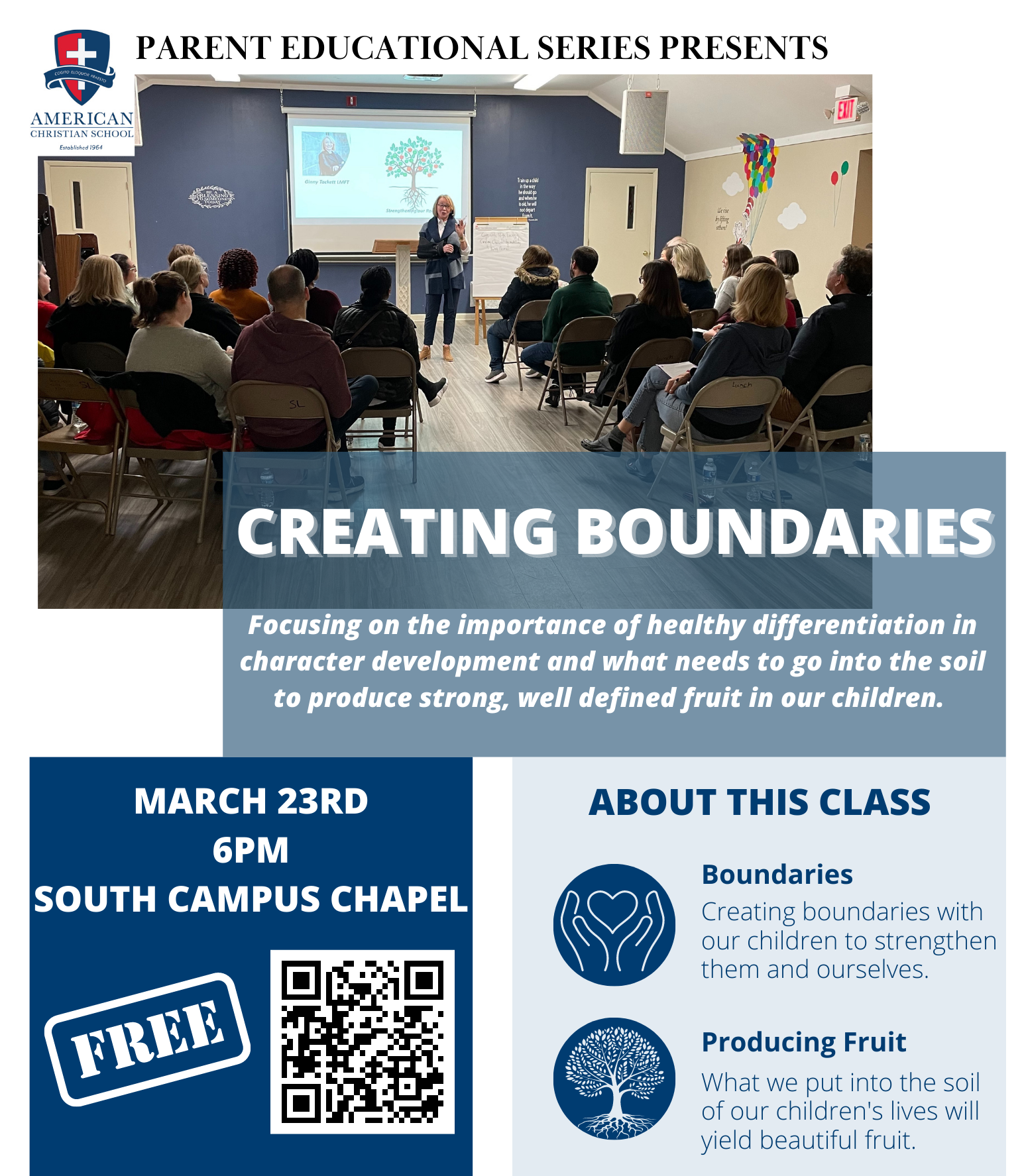 Parent Educational Series | American Christian School